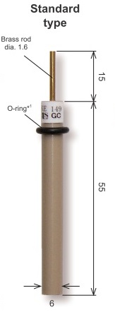 BASi® | Edge Plane Pyrolytic Graphite – 3.0 mm Diameter
